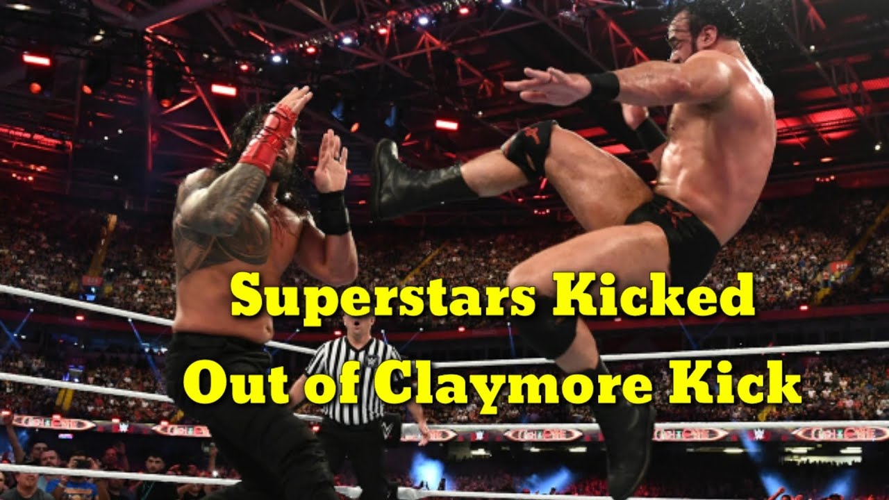 4 WWE Superstars Who Kickout of Claymore Kick - YouTube