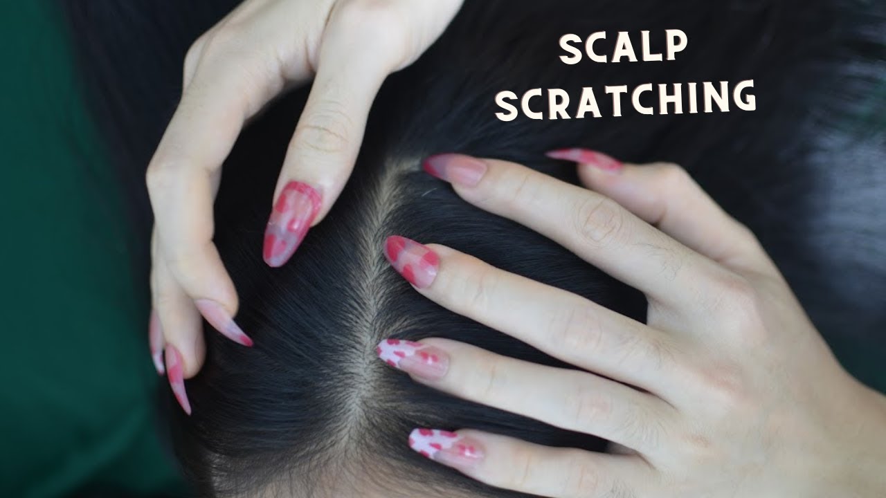 ASMR Hair Parting, Hair Treatment, Hair Brushing On Real Person ...