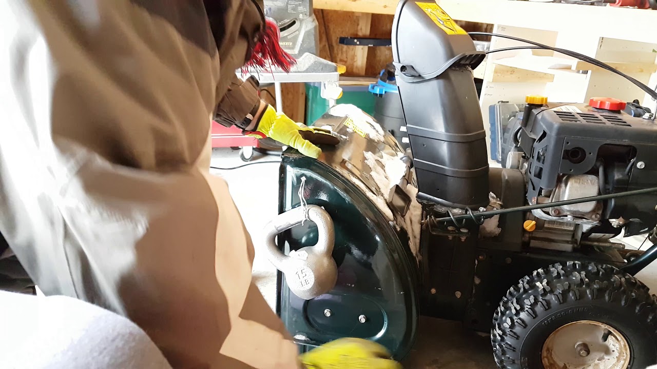 My Snowblower Walker HACK - YouTube