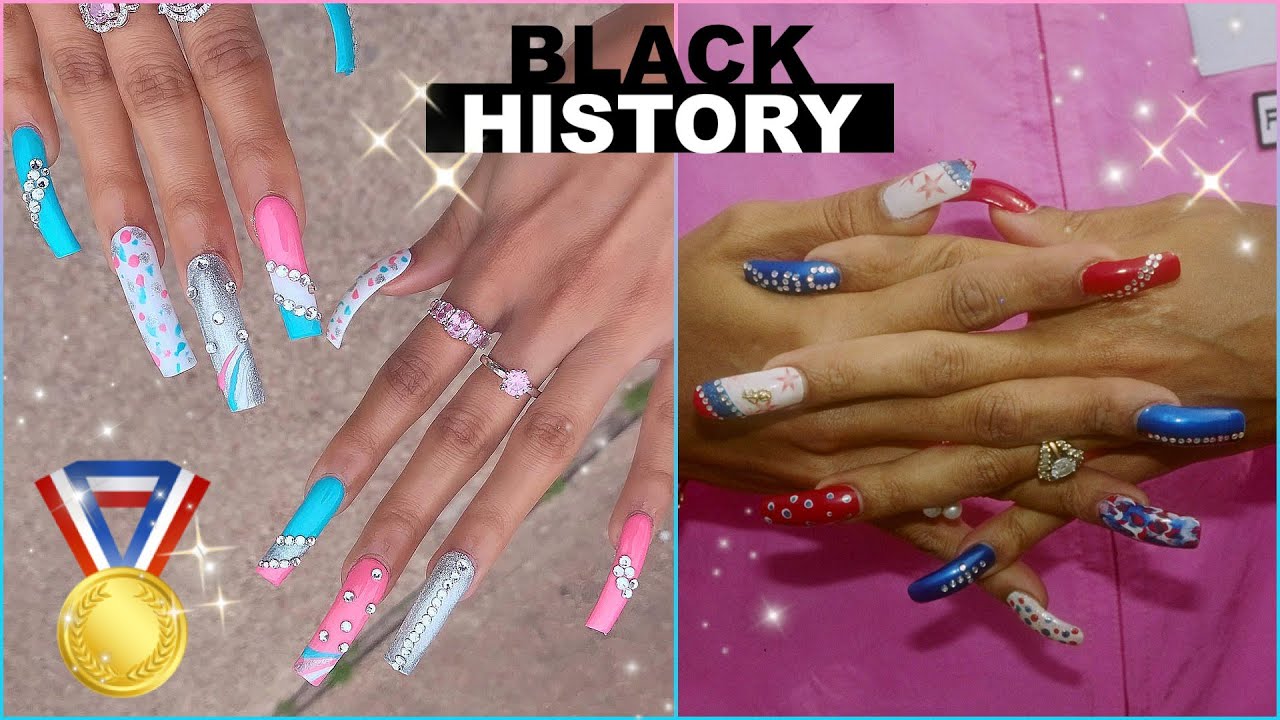 Recreating Legendary FLOJO inspired Curve Nails | Black History Month ...