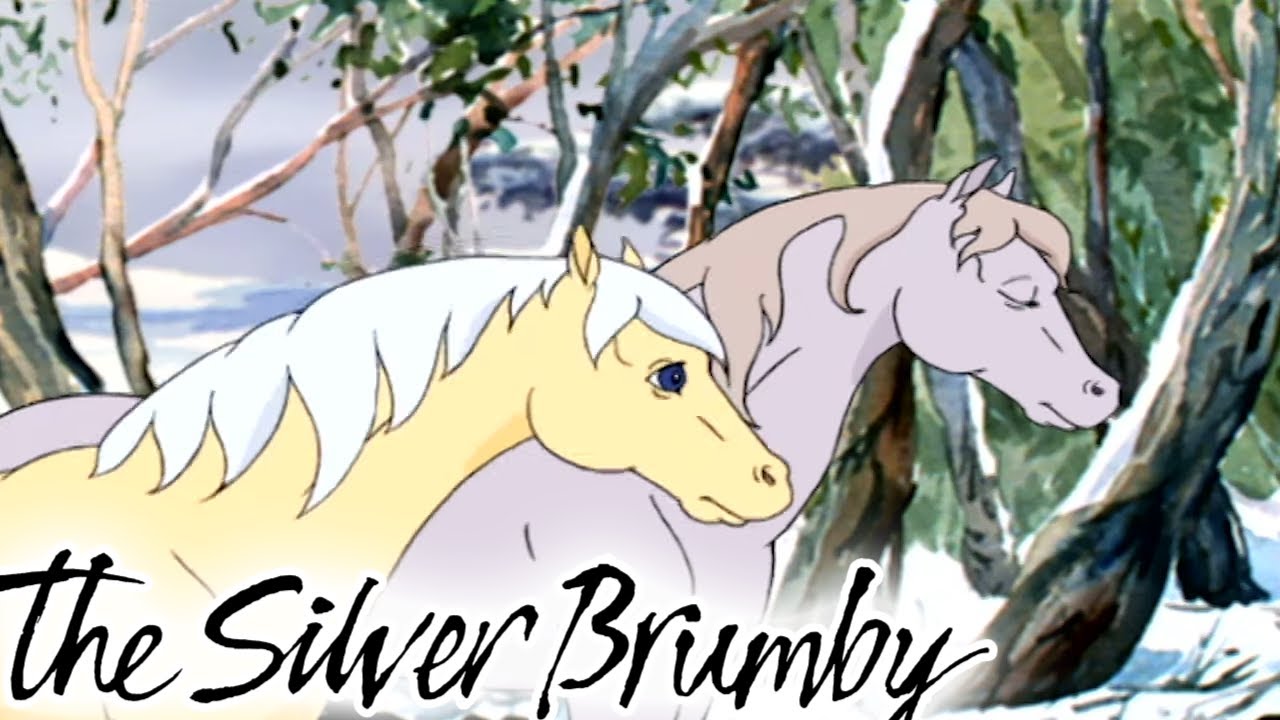 The Silver Brumby- Trapped in the Snow & An Unexpected Encounter 🐎 | HD ...