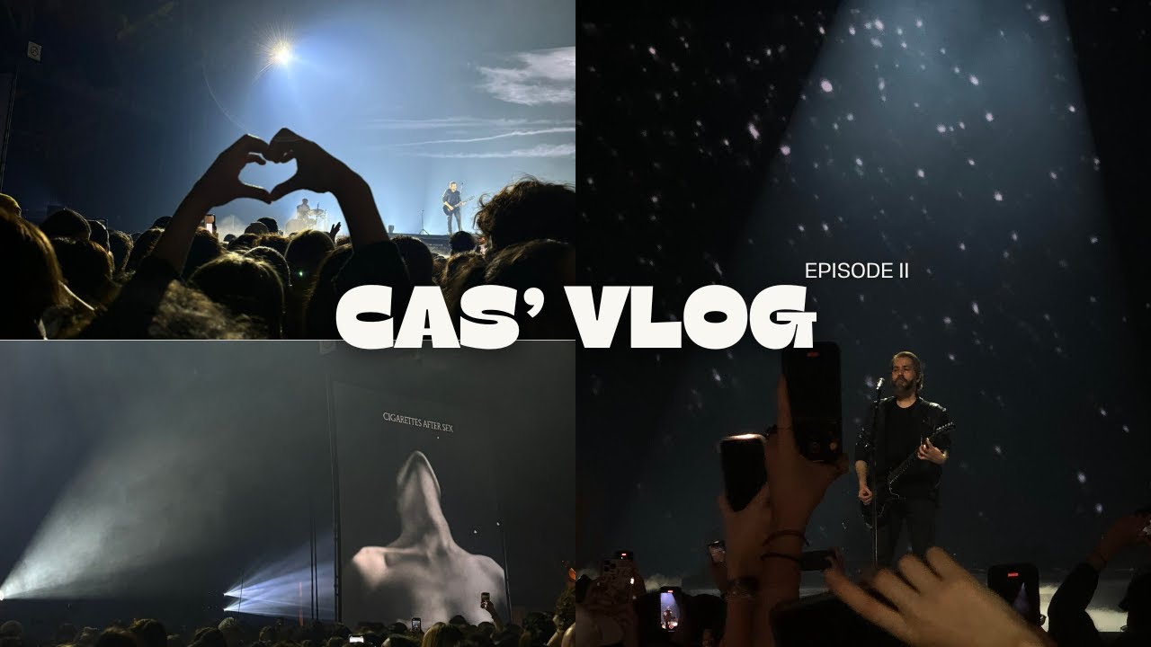 THE CAS' CONCERT (le vlog) - YouTube