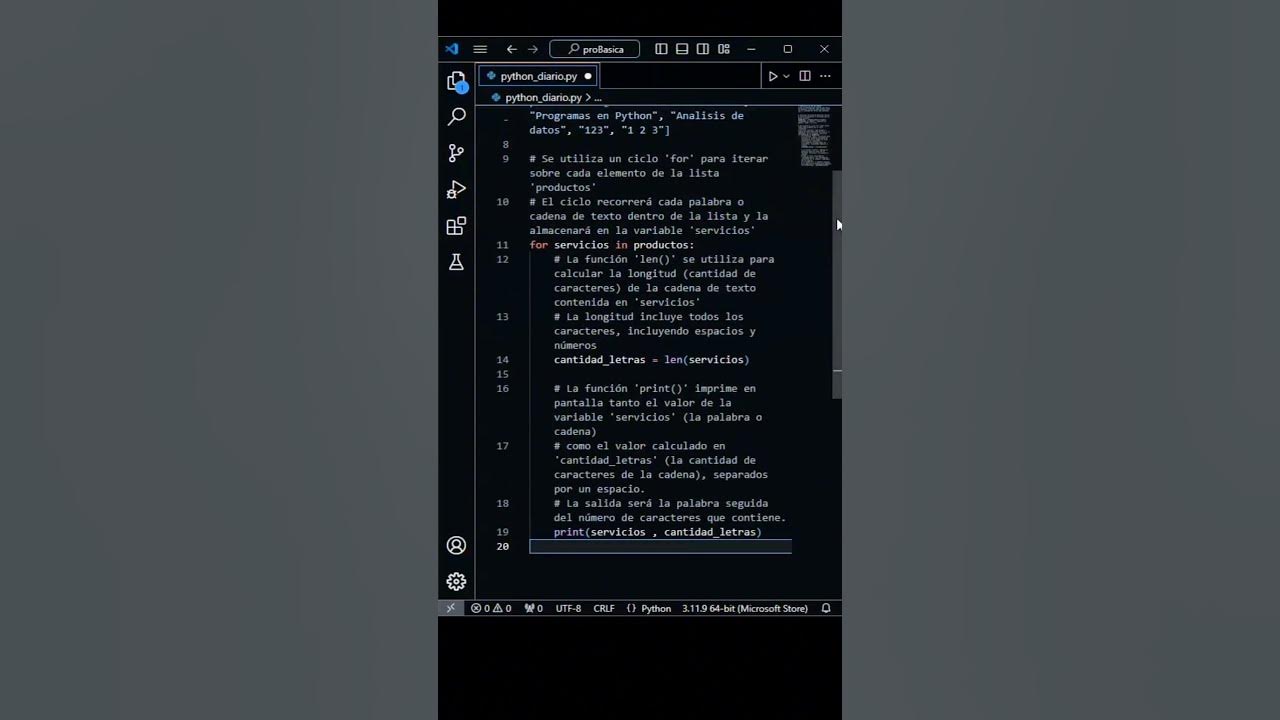 For Python Cómo Usar Bucles for en Python para Recorrer Listas y Contar ...