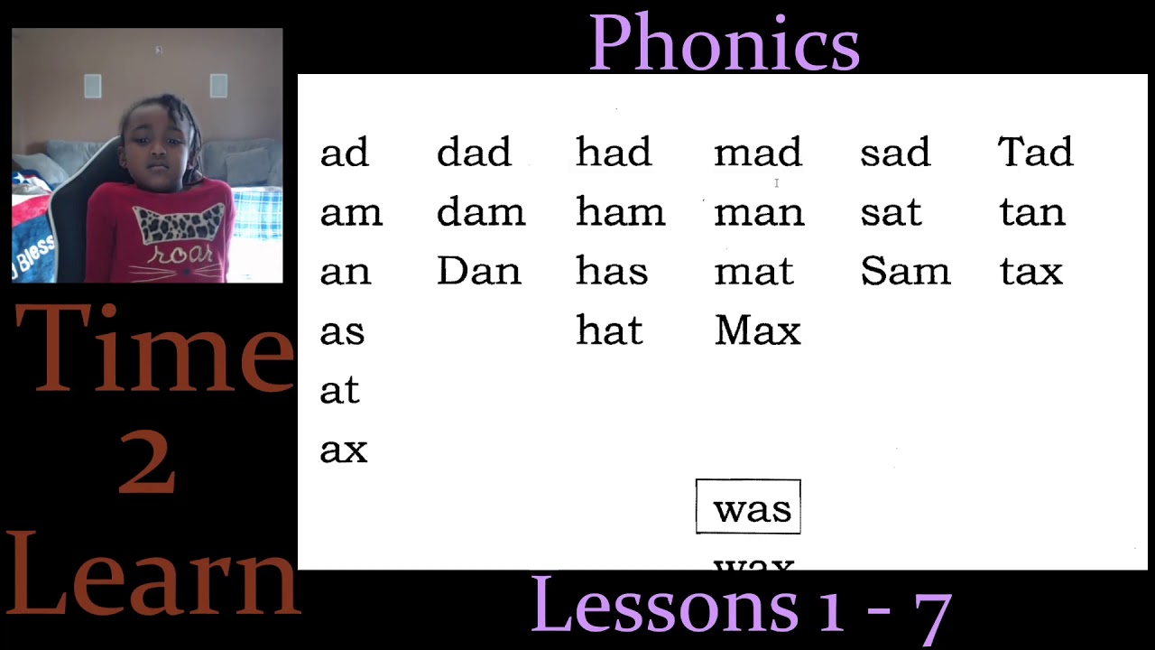 Alpha Phonics Lessons 1- 7 - YouTube
