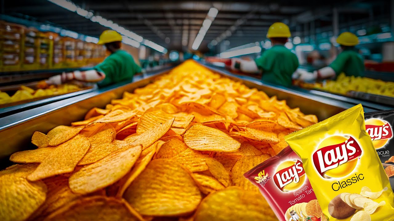 How LAYS Are Made: Inside the Factory Process! - YouTube