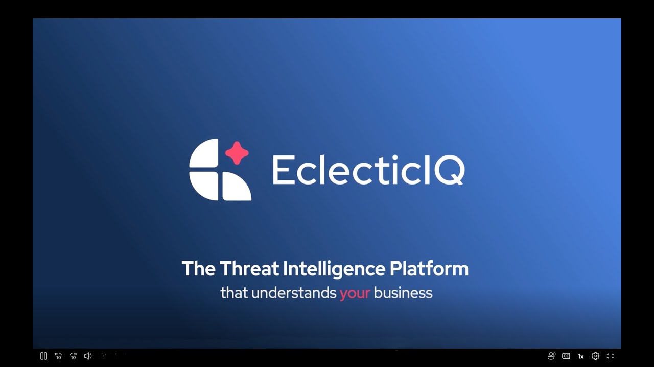 EclecticIQ Threat Intelligence Platform: AI-powered clarity for cyber ...