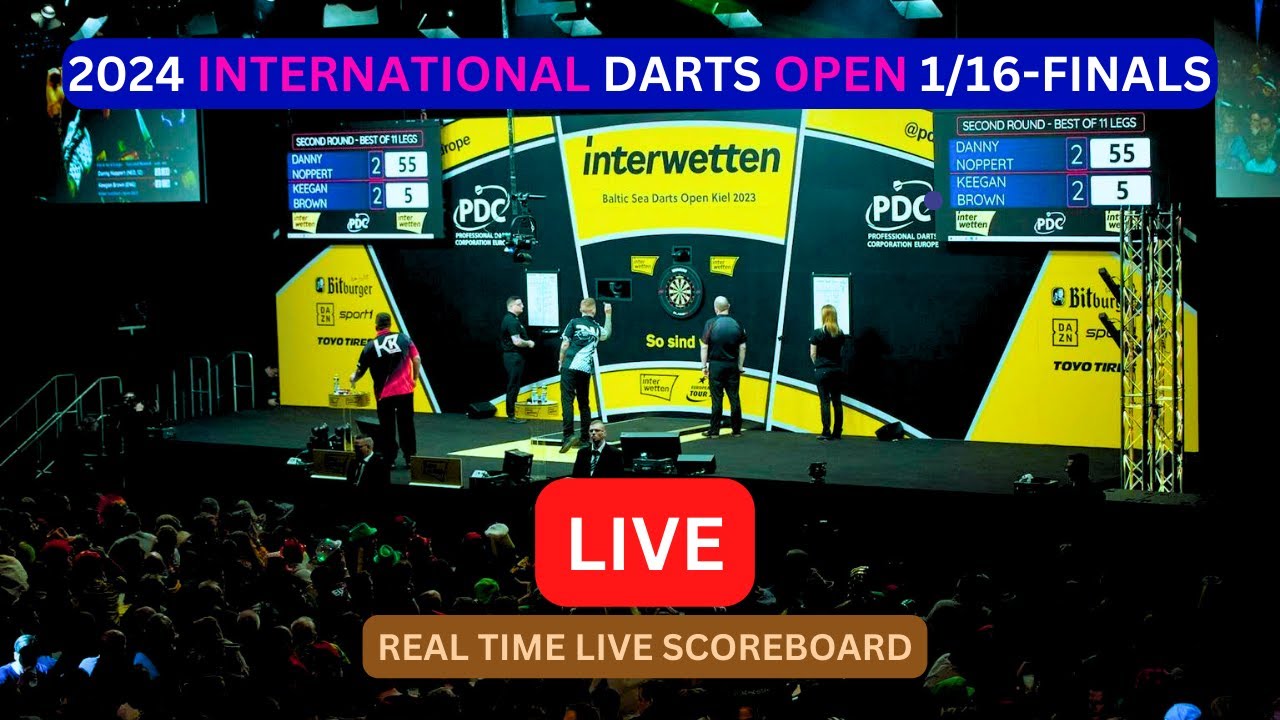 2024 International Darts Open LIVE Score UPDATE Today 1/16-Final ...