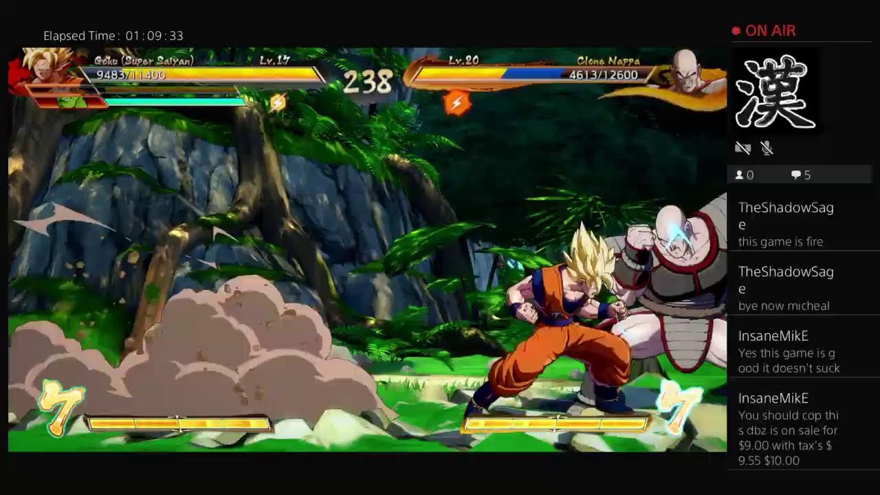 First game play of dbfz - YouTube