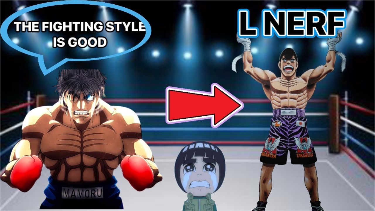 Boxing Stance Anime