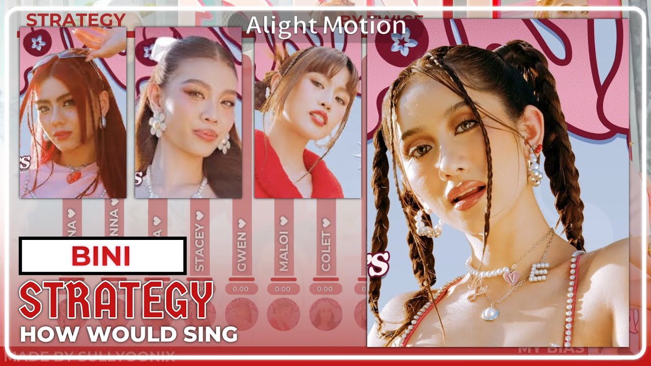 [HOW WOULD BINI SING] STRATEGY BY TWICE - YouTube