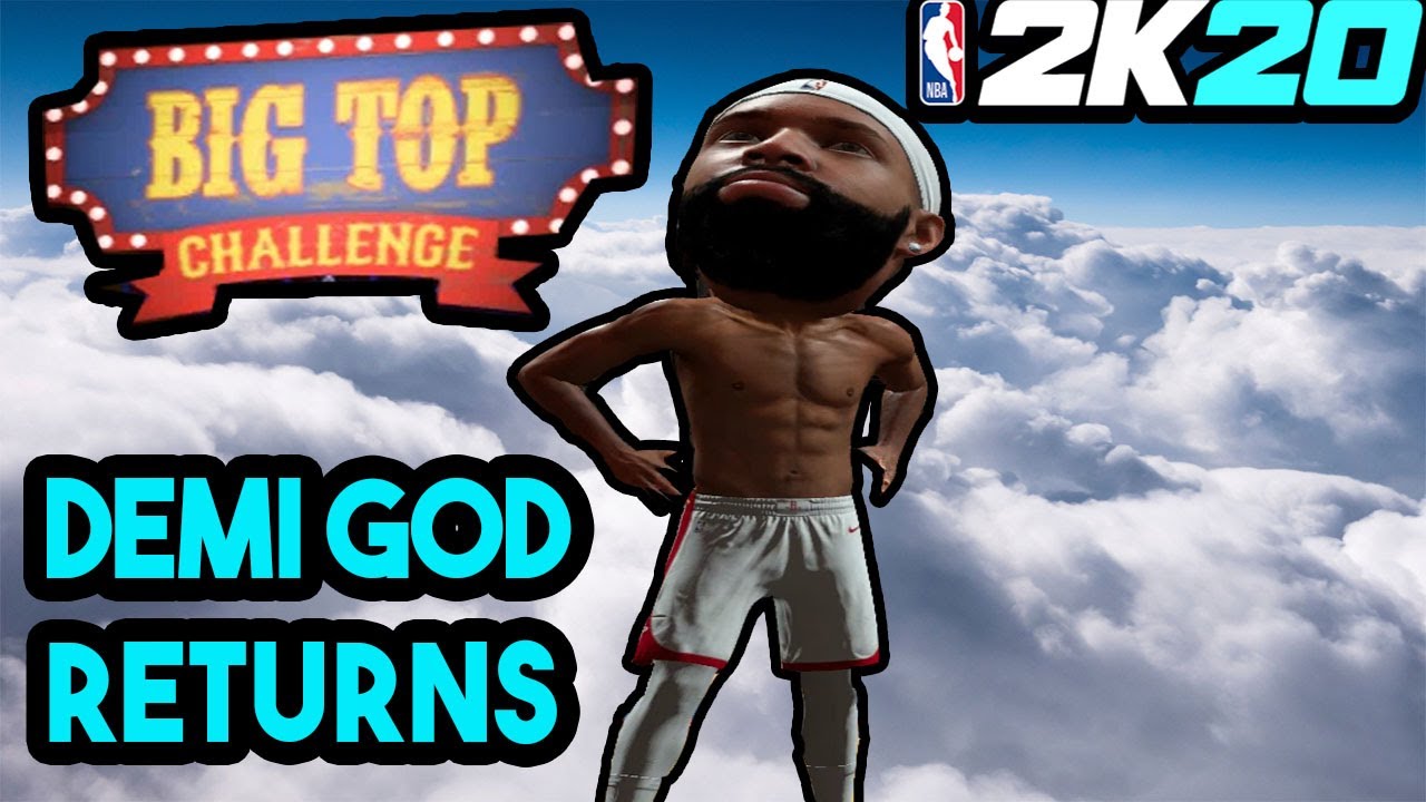 NBA 2K20 DEMI GOD RETURNS WITH A UNSTOPPABLE BUILD - YouTube