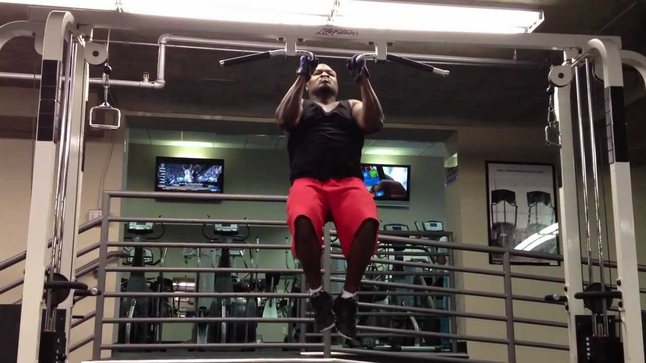 James Toney Doing Pull-Ups Combo - YouTube