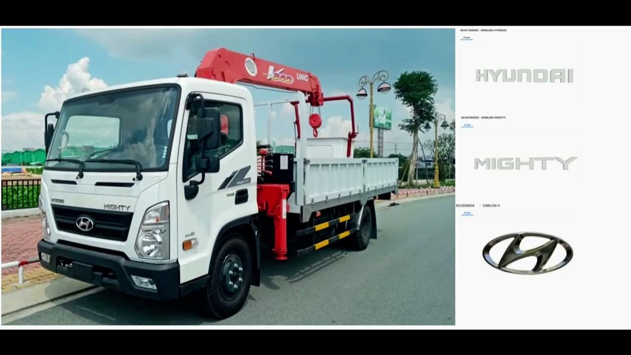 (QT) TEM CHỮ NHẬN DIỆN DÒNG XE MIGHTY EX8 - YouTube