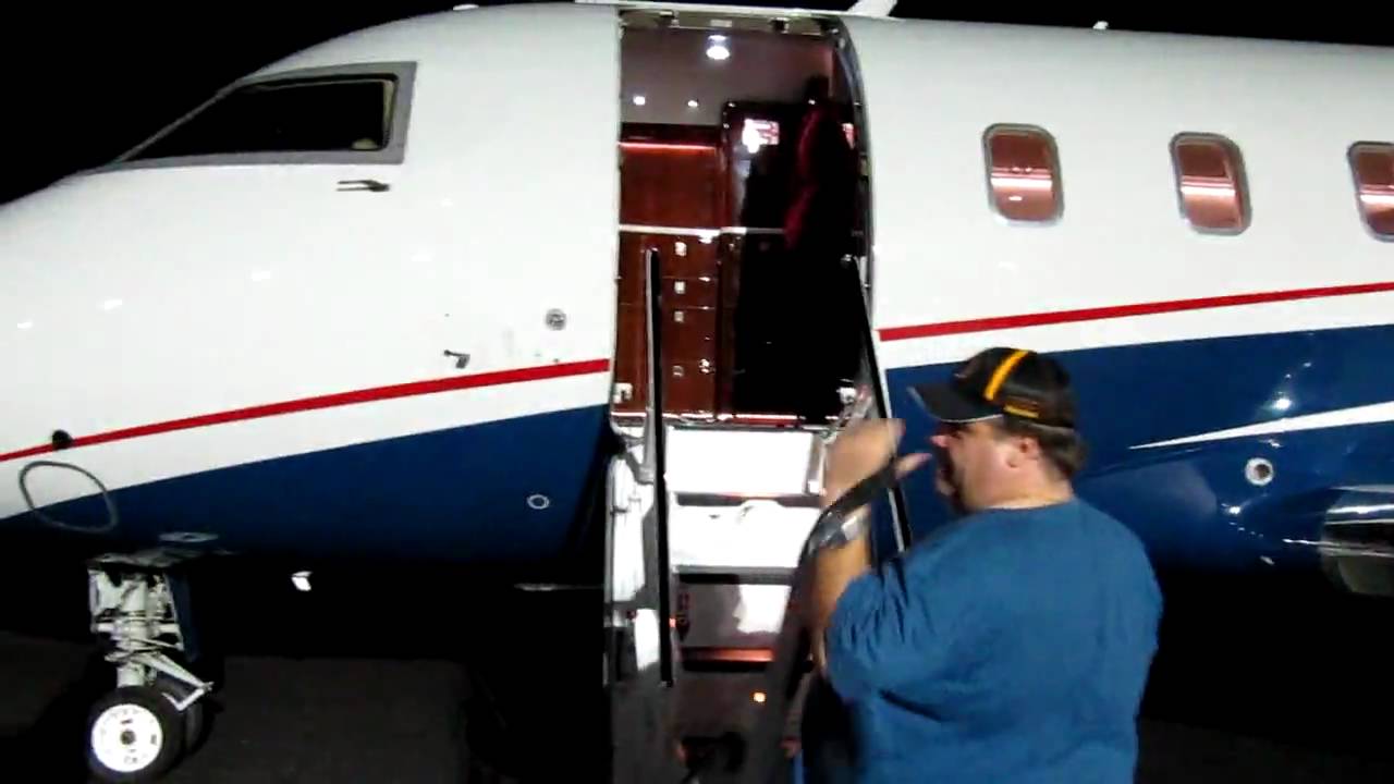 Boarding Private Jet in Boston - YouTube