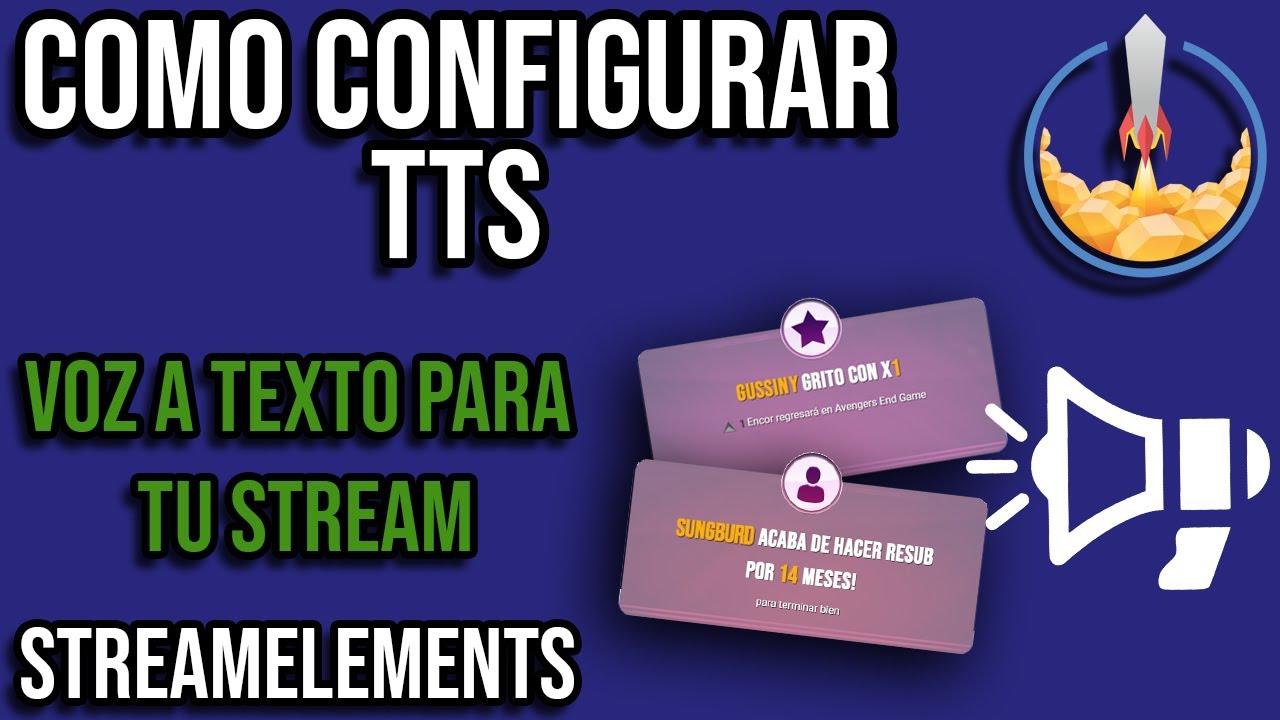Configurar TTS Twitch - Como configurar TTS en Streamelements - (Text ...
