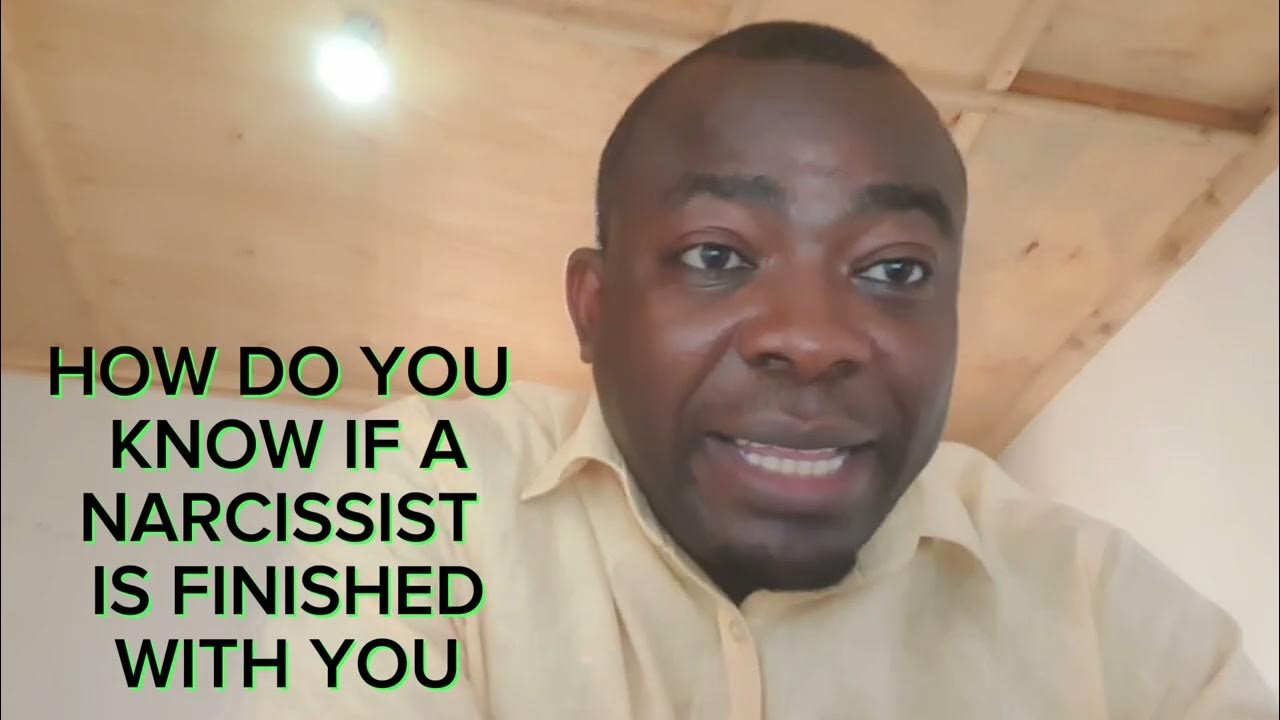 How Do You Know If A NARCISSIST Is FINISHED With You { Signs A NARCISSIST Is Done } - YouTube