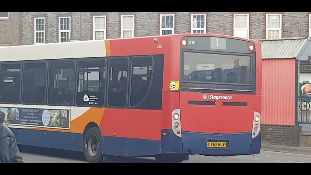 Here is the stagecoach bus 27833 on the number 1 in Guildford Monday 5 ...