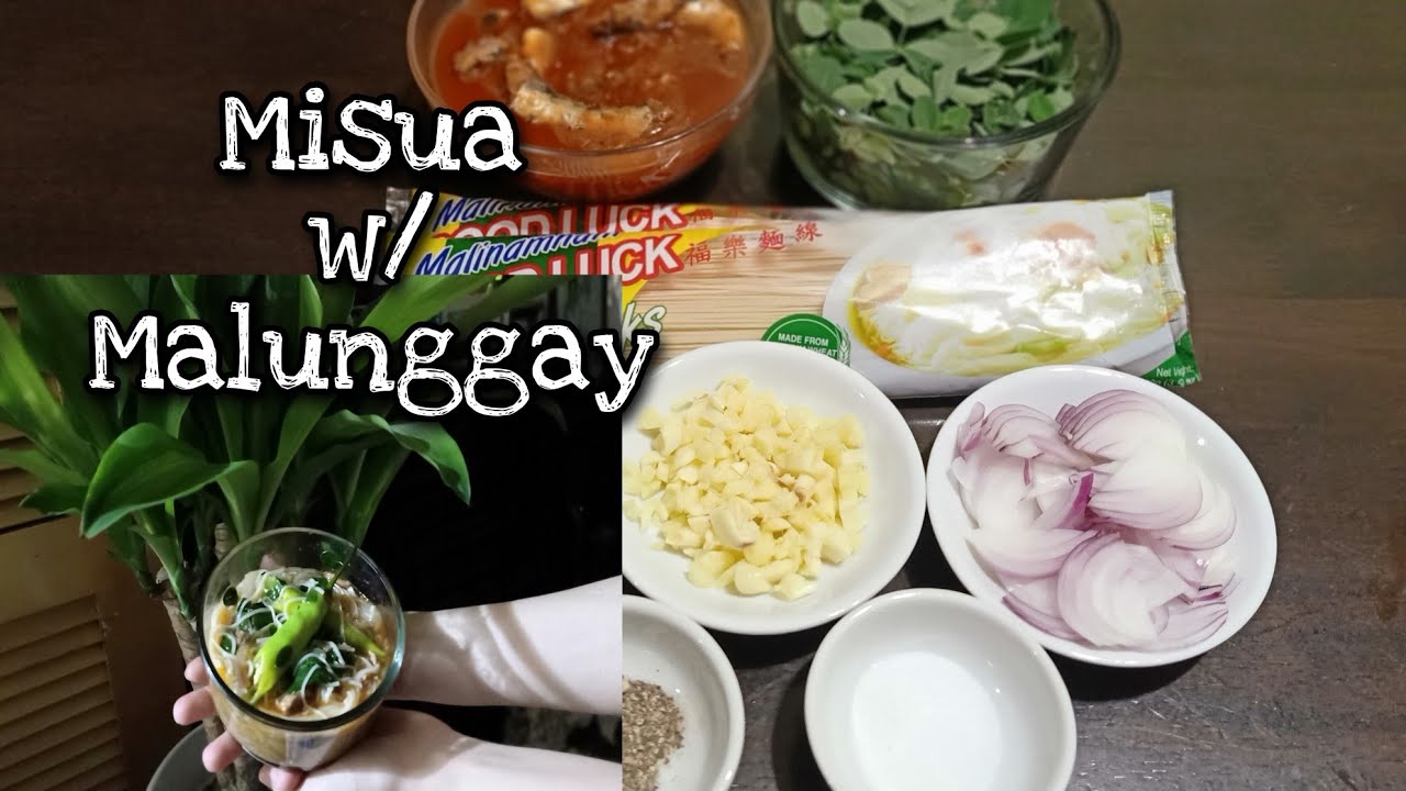 Misua and Sardines w/ Malunggay/Budget Friendly.{Vlog #47} - YouTube