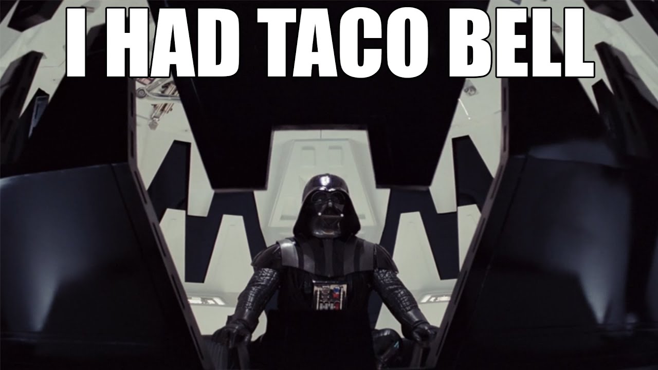 Darth Vader Gets Fast Food - YouTube