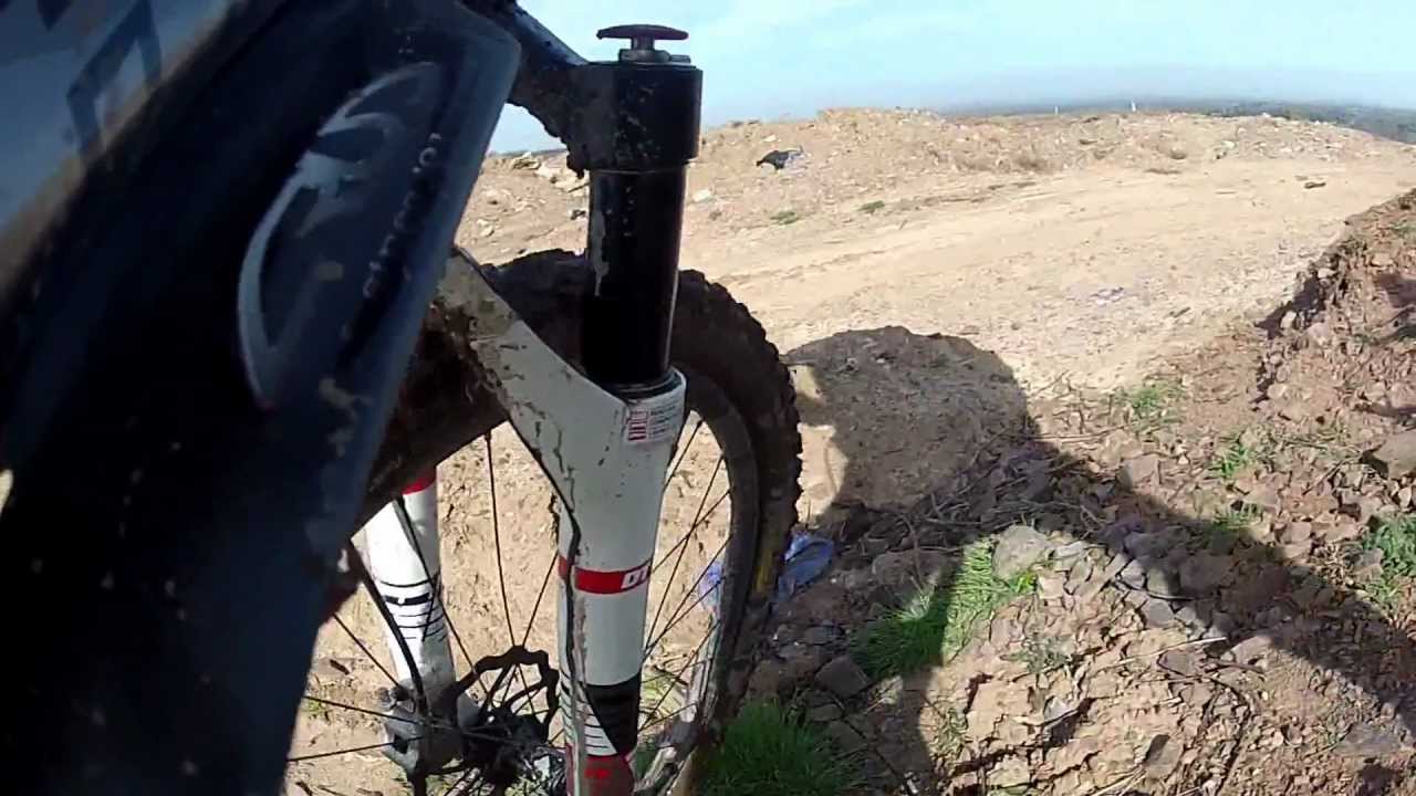 Riding down Mount Judd Nuneaton - YouTube