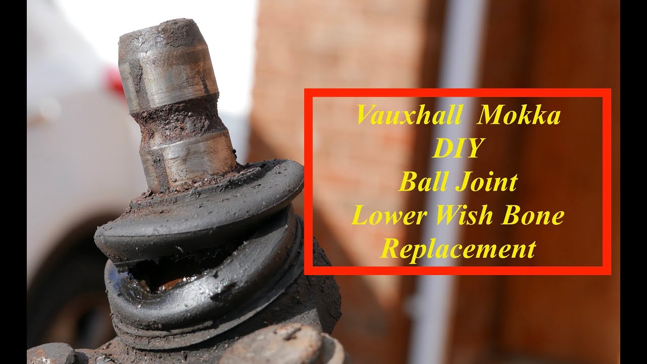 Vauxhall Mokka Front Ball Joint Replacement | DIY Suspension Fix - YouTube