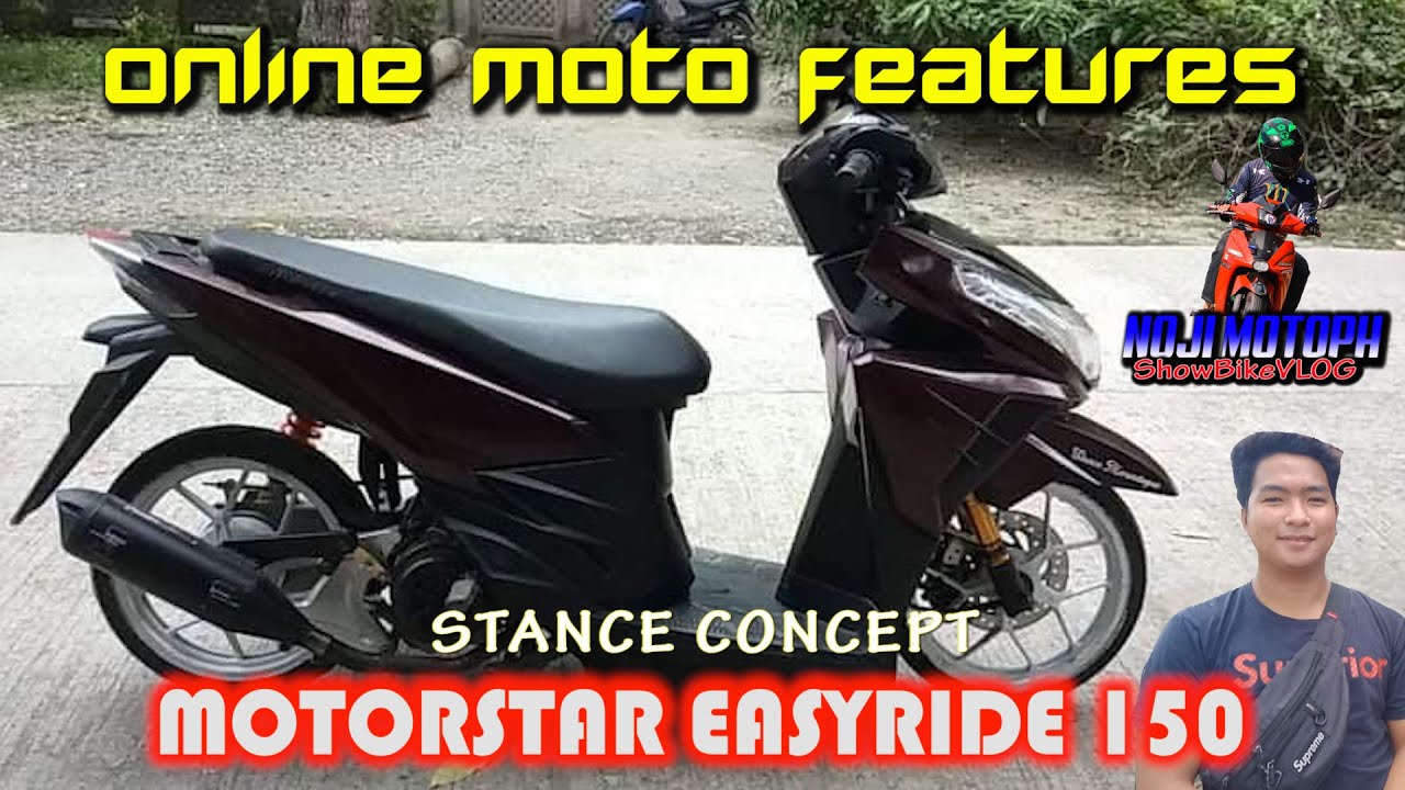 MotorStar EasyRide 150 | Stance Concept | Online Moto Features EP-04 ...