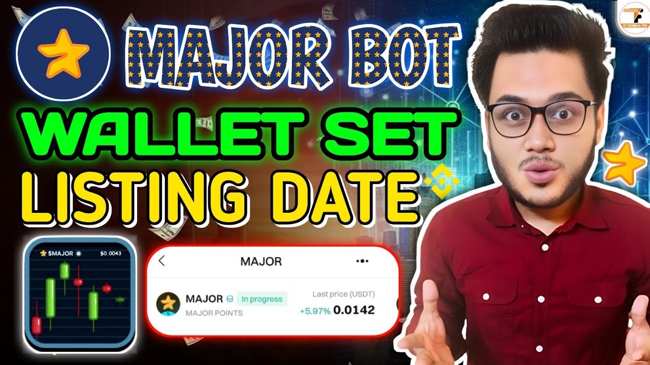 ⭐Major Airdrop Update Bangla | Major Wallet Connect System | Major ...