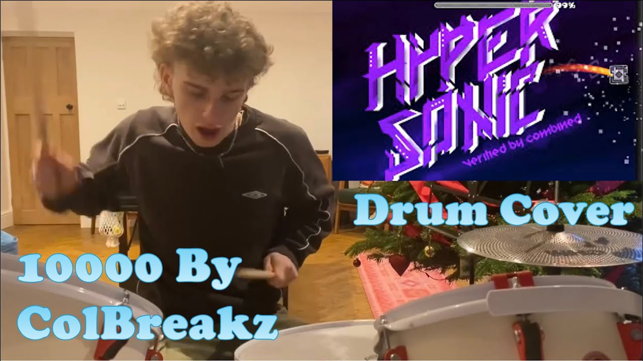 10000 By ColBreakz (Hypersonic Song) Drum Cover - YouTube
