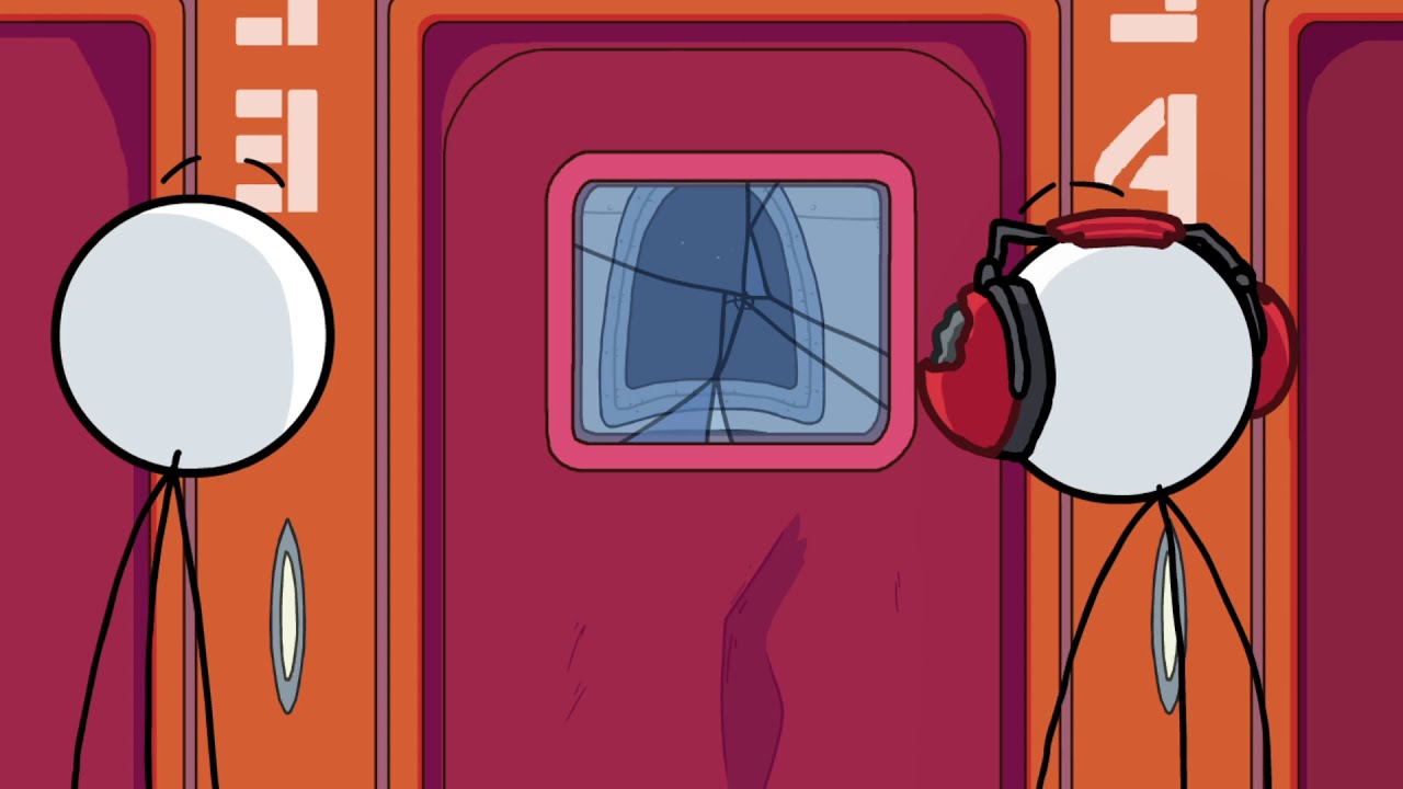 Henry Stickmin Broken Escape Pod (Valiant Hero Ending Cutscene) - YouTube