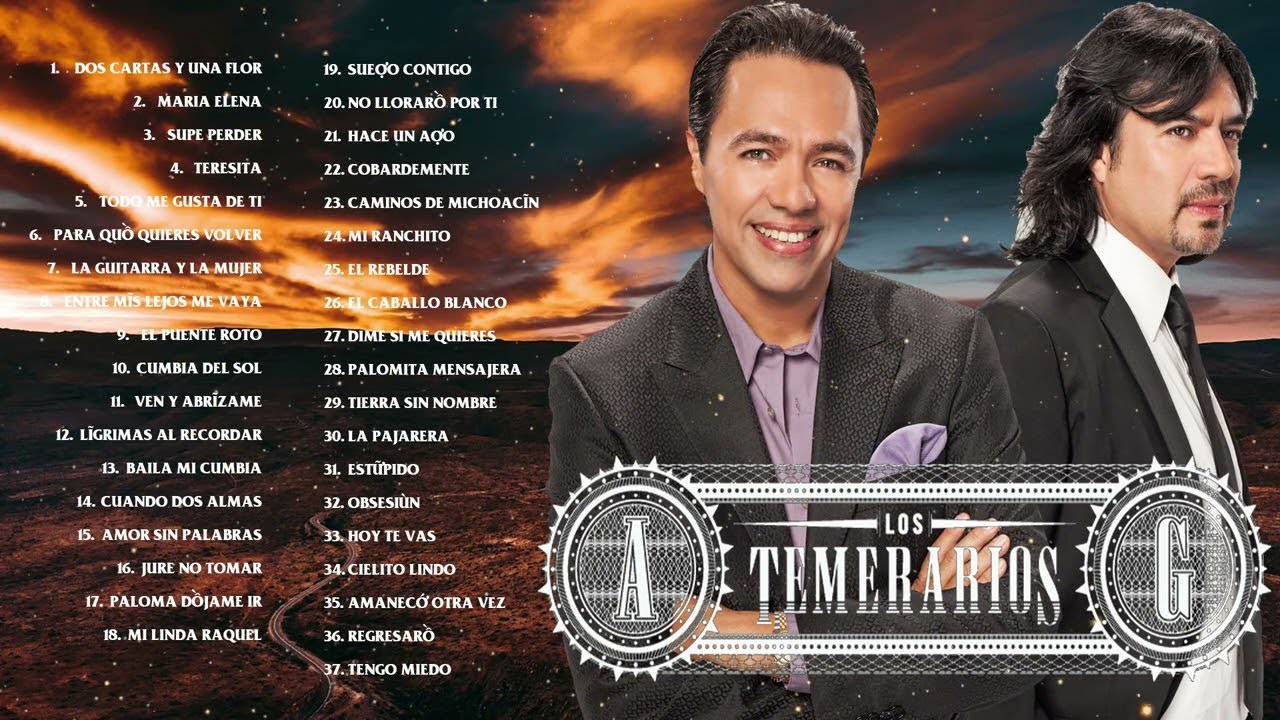 Temerarios Mix de Exitos Lo Más Romántico - Temerarios sus mejores ...