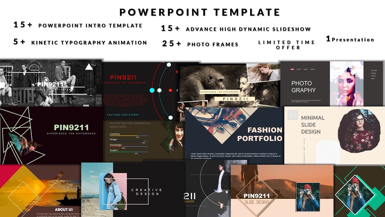 Amazing PowerPoint Templates Bundle ( Intro, Kinetic Typography, Slide ...