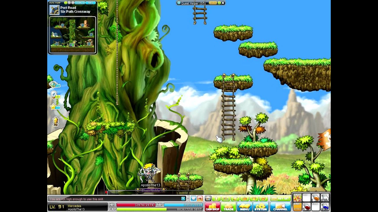 Maplestory Guide: How to get to Orbis - YouTube