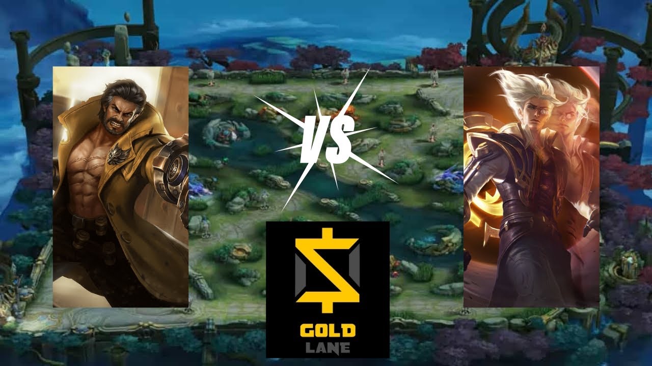 MLBB - Roger VS Natan GOLD LANE gameplay - YouTube