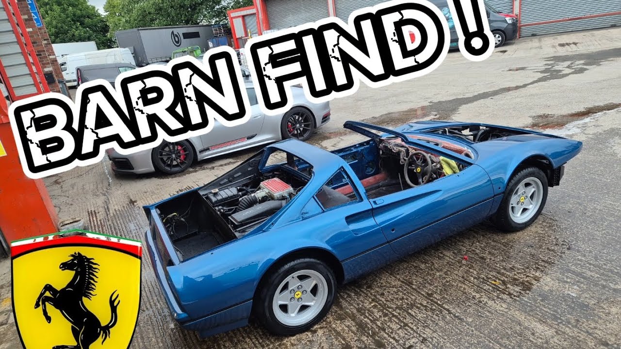 BARN FIND FERRARI 328 GTS ! I FULLY REPAINTED IT. FULL RESTORATION ...