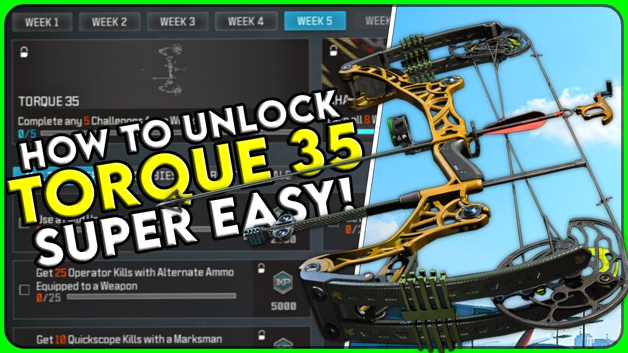 How To Unlock New Torque 35 Fast & Easy! MW3 - YouTube