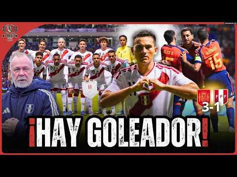 ESTAMOS LEJOS, PERO HAY GOLEADOR... | ESPAÑA 3-1 PERÚ