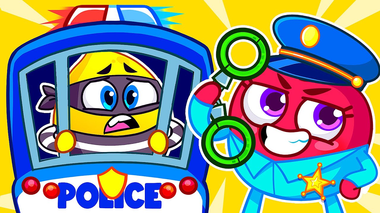 Police Catches Thief 👨‍ ️ Police Song 🚓 || Kids Songs by VocaVoca ...