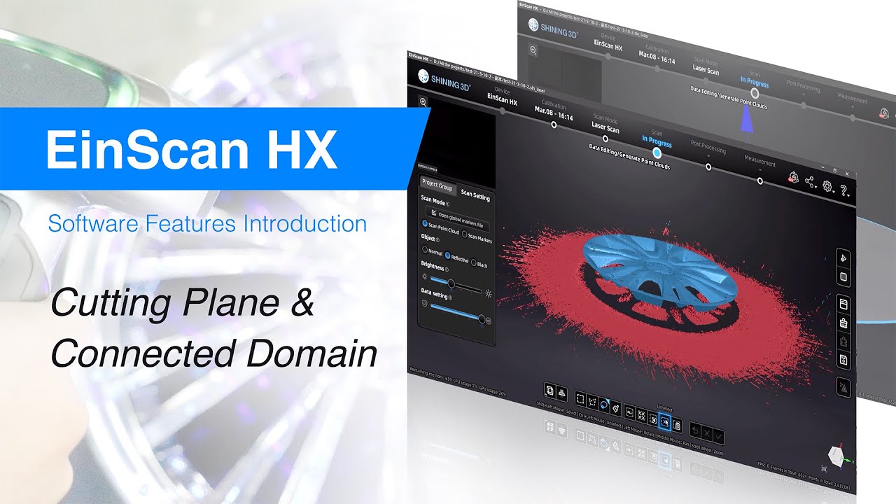 SHINING 3D EinScan Salon Ep 4: EinScan HX Software Features Introduction - YouTube