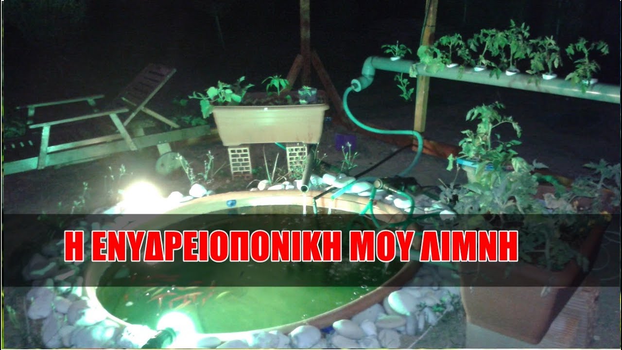 Η ΕΝΥΔΡΕΙΟΠΟΝΙΚΗ ΜΟΥ ΛΙΜΝΗ ΜΕ ΧΡΥΣΟΨΑΡΑ - YouTube