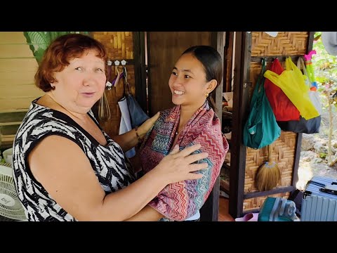 MAMA OLGA WANTS TO CRY! SAYING GOODBYE TO MY FILIPINA GIRLFRIEND!