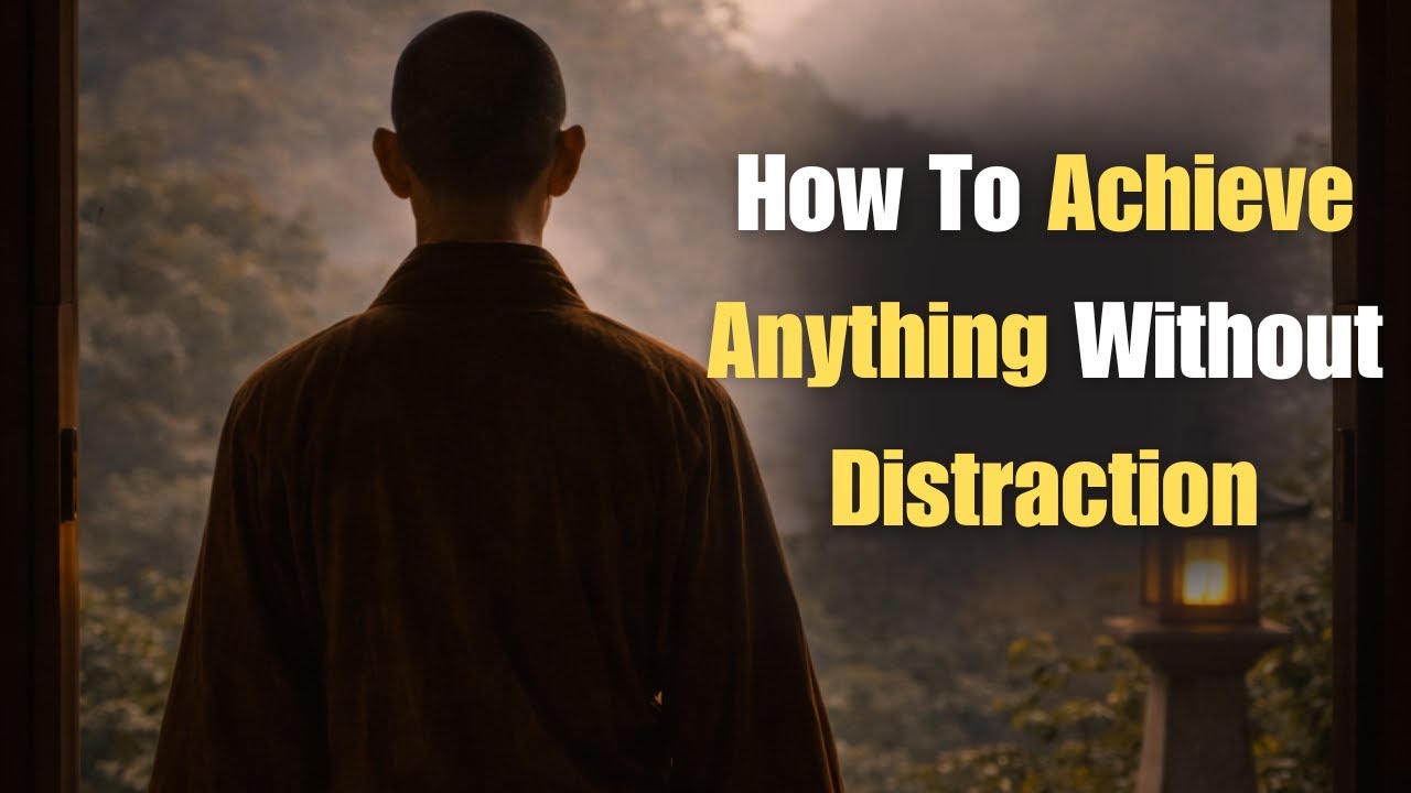 How To Achieve Anything Without Distraction - YouTube