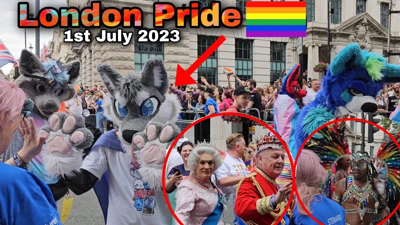 "LONDON PRIDE" 1st July 2023 (Big Parade) - YouTube