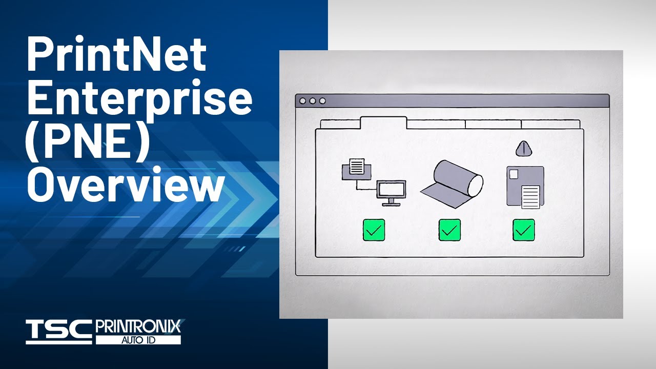 Printronix Auto ID PrintNet Enterprise (PNE) Overview - YouTube