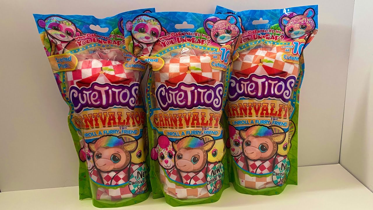 Cutetitos Carnivalitos UNBOXING!!! 2021 Basic Fun Cutetitos Toys - YouTube