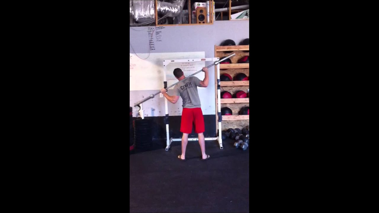 Barbell side bends - YouTube
