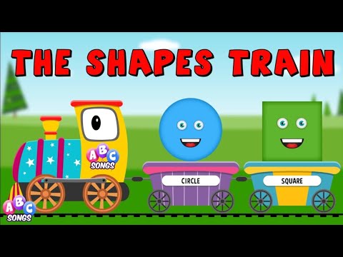 Learn Shapes with the Shapes Train - Shapes Song - 2D Shapes - YouTube