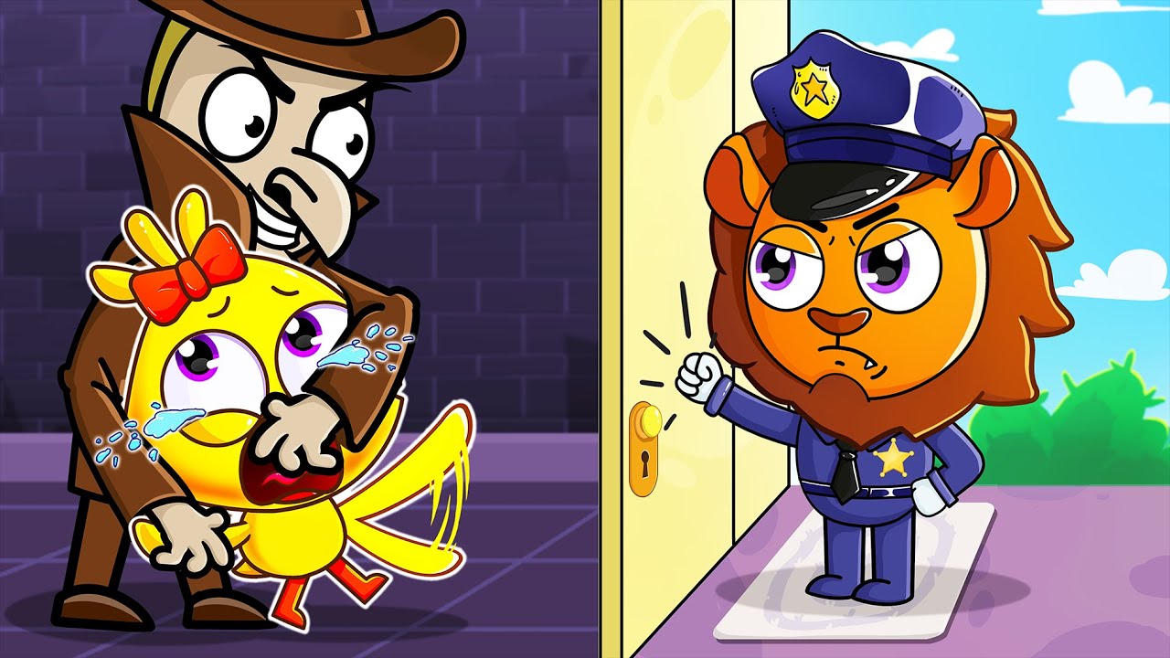 Stranger In The House Song😱🚨Stranger Danger | Sing-along with Lamba ...