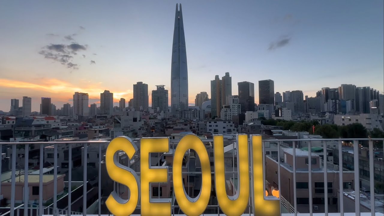 Seoulism with breathtaking views of Lotte Tower - YouTube