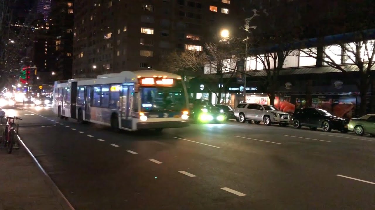MTA: 2012 Novabus LFSA #5824 On The M101 Local Bus Passing 3rd Avenue ...
