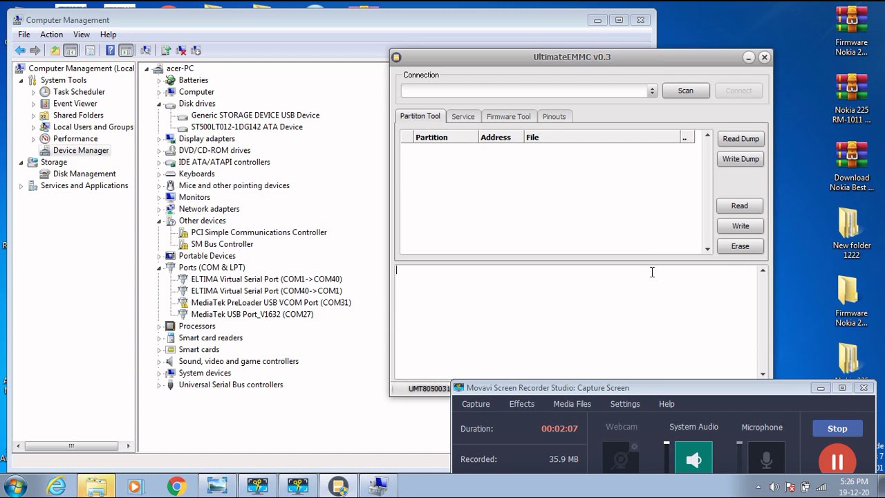 OPPO F9/Pro CPH1823 Password, Pattern, FRP Unlock in Isp pinout by UMT ...